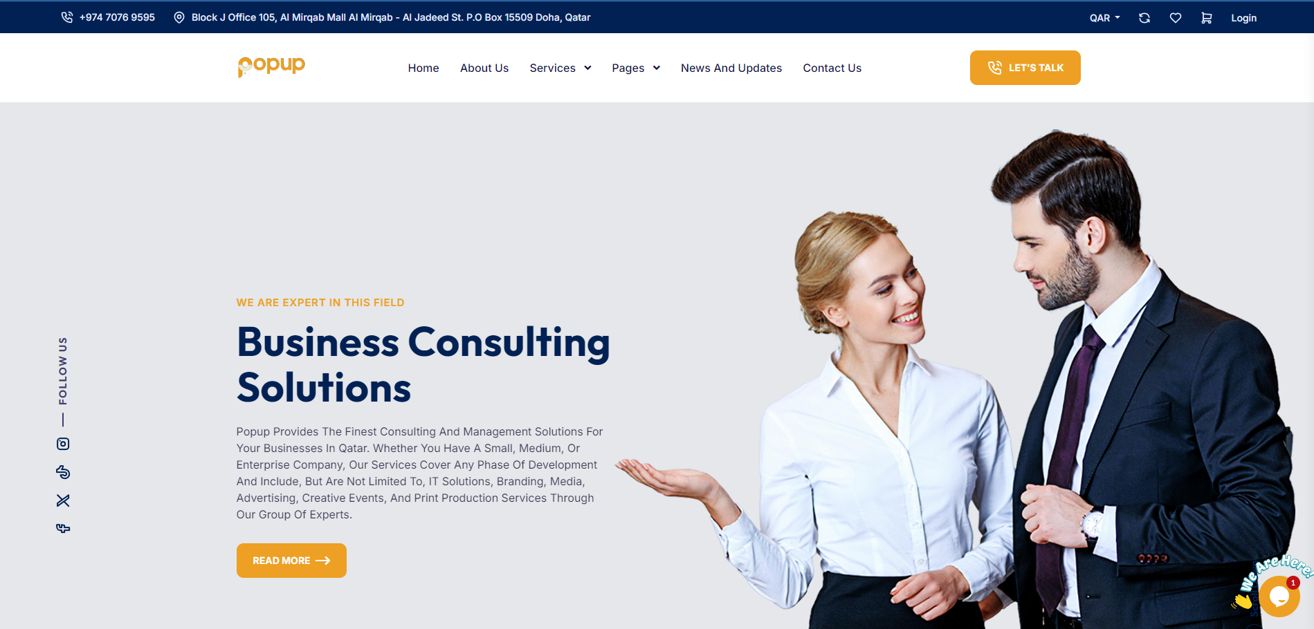 Consulting Services | IT Solution | Event Management in Qatar